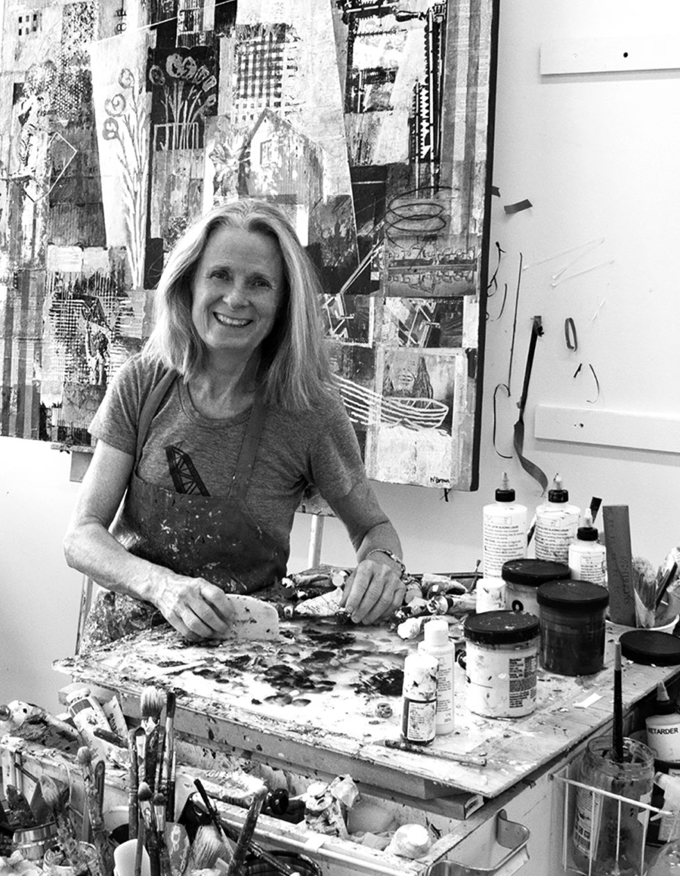 Statement • Wendyll Brown, Mixed Media Paintings Using Fabric, Wood ...